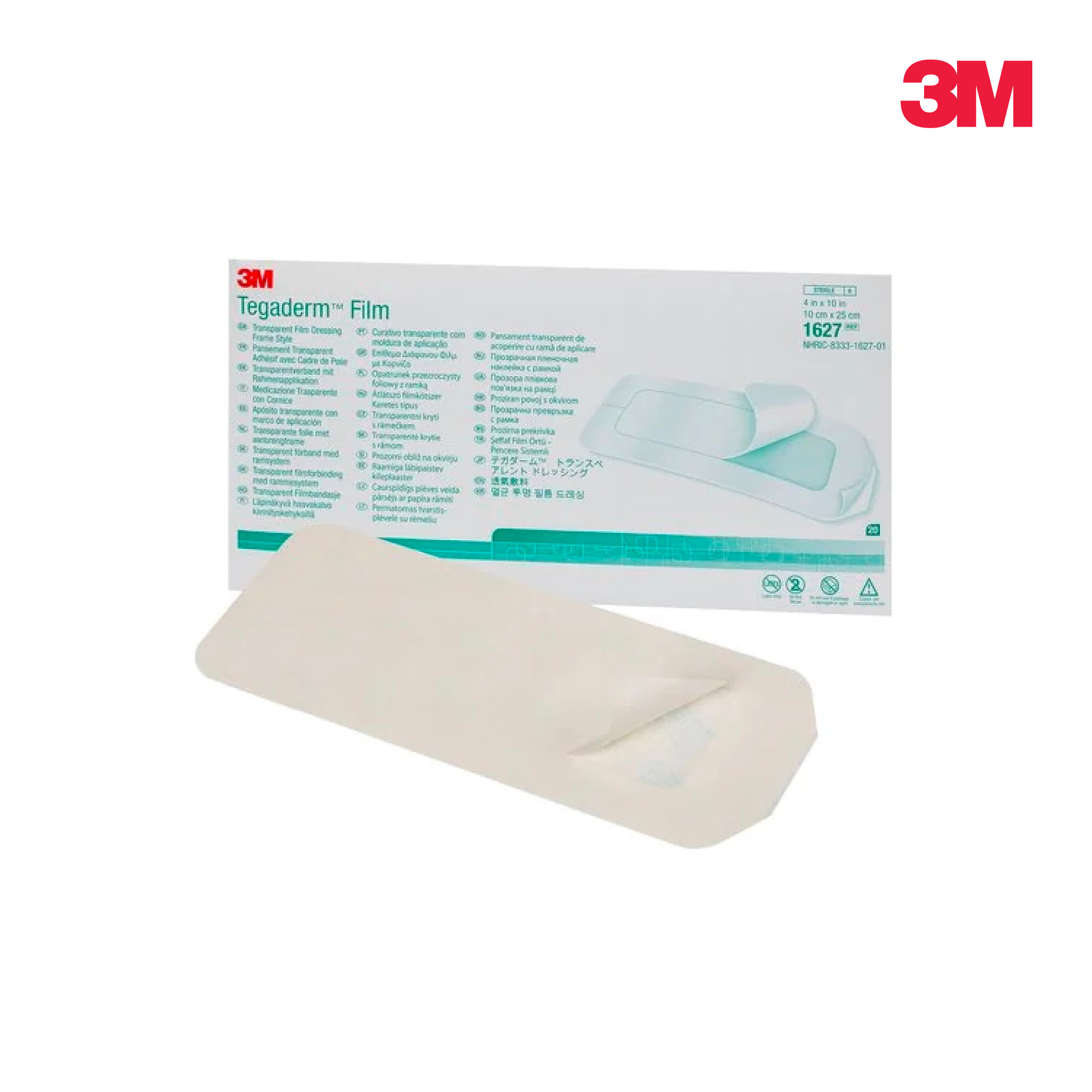 Tegaderm 10 Cm X 25 Cm 1627 Equitec