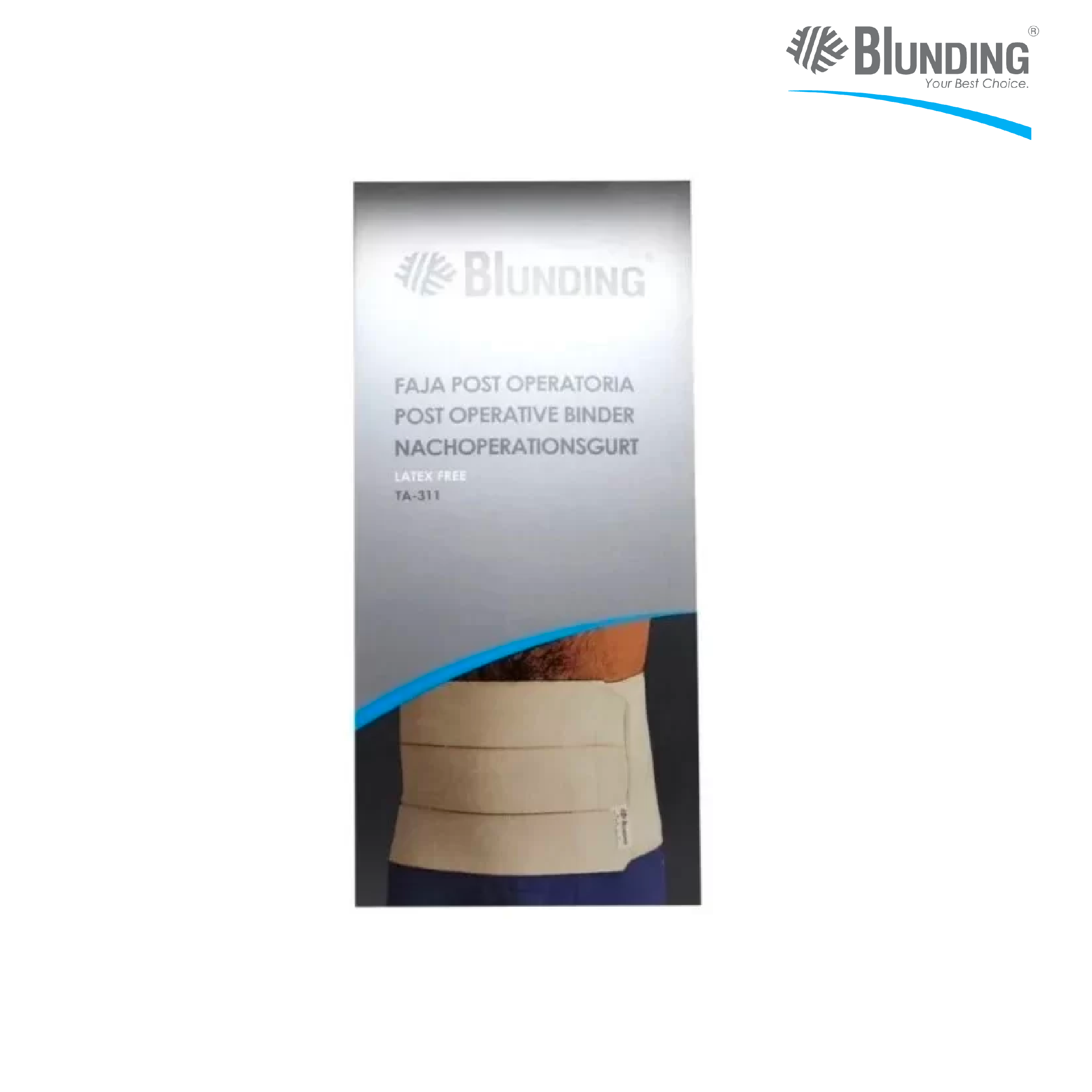 FAJA POST-OPERATORIA ECOBELT TALLA “M” TA-313M - Equitec